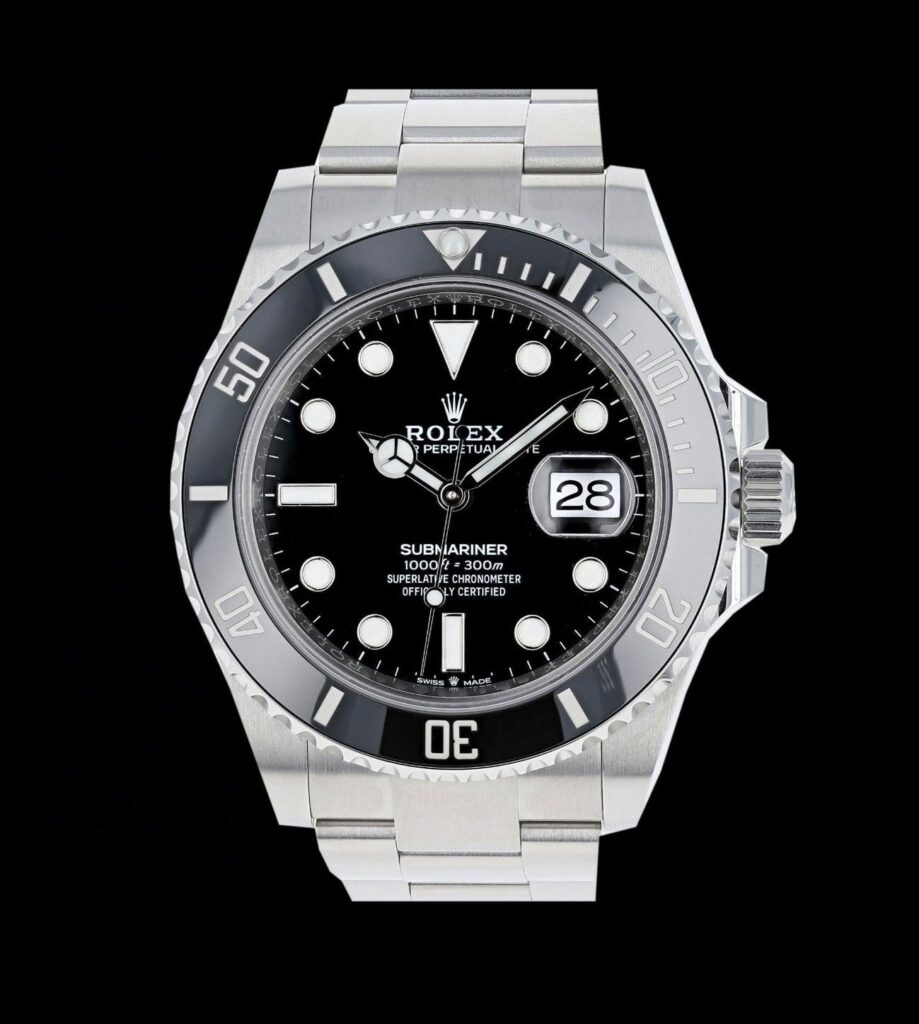 Rolex Submariner Date Black réplica - Sobriedad 40 mm